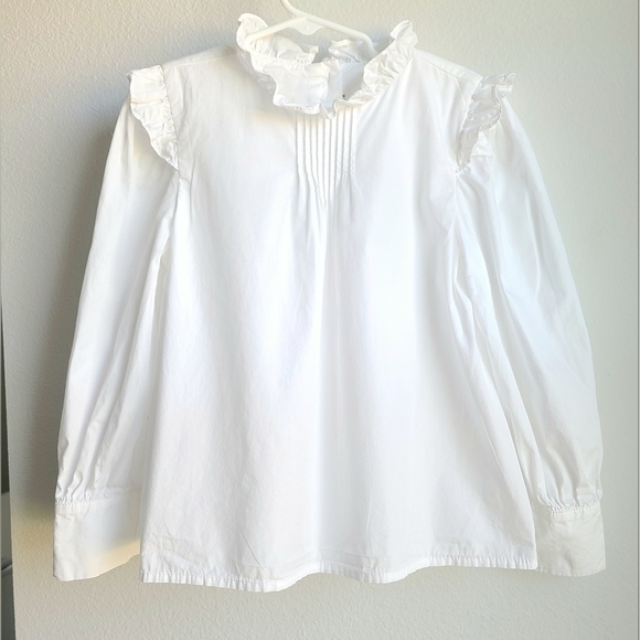 Janie and Jack | Shirts & Tops | Janie And Jack Girls White Pintucked ...